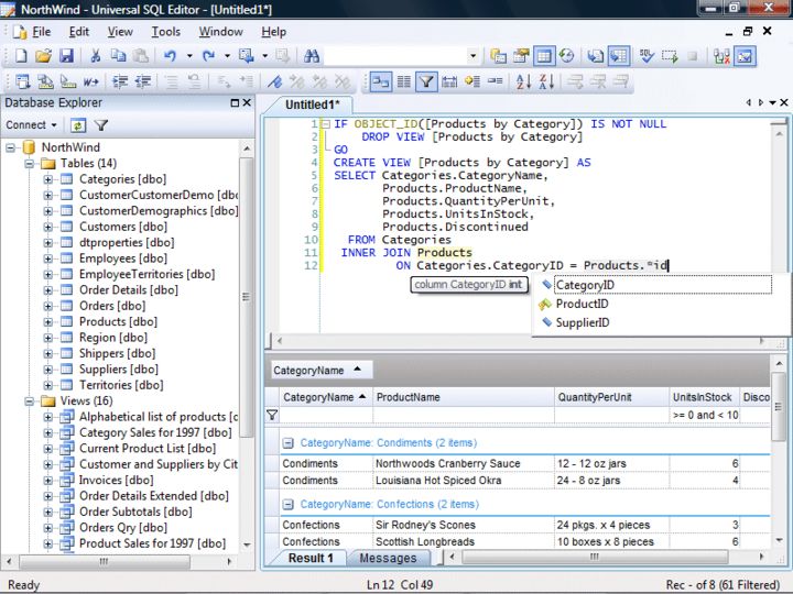 Download Universal SQL Editor V1 6 2 1 AfterDawn Software Downloads