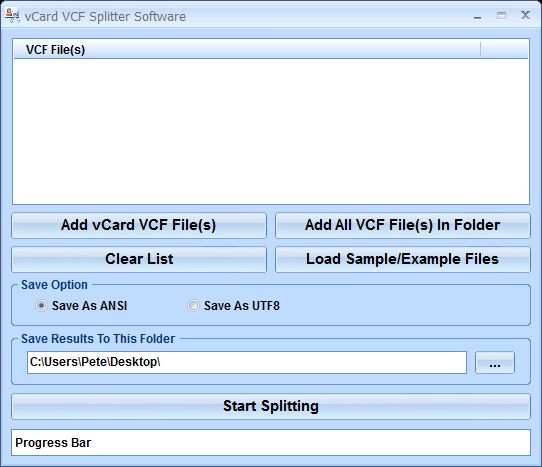 Download VCard VCF Splitter Software V7 0 AfterDawn Software Downloads