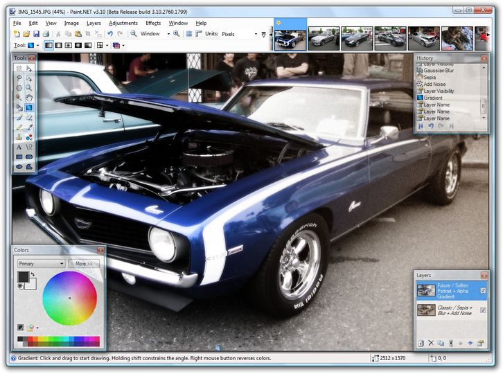 Lataa Paint NET V4 2 13 ilmainen Ohjelma Freeware Download fi