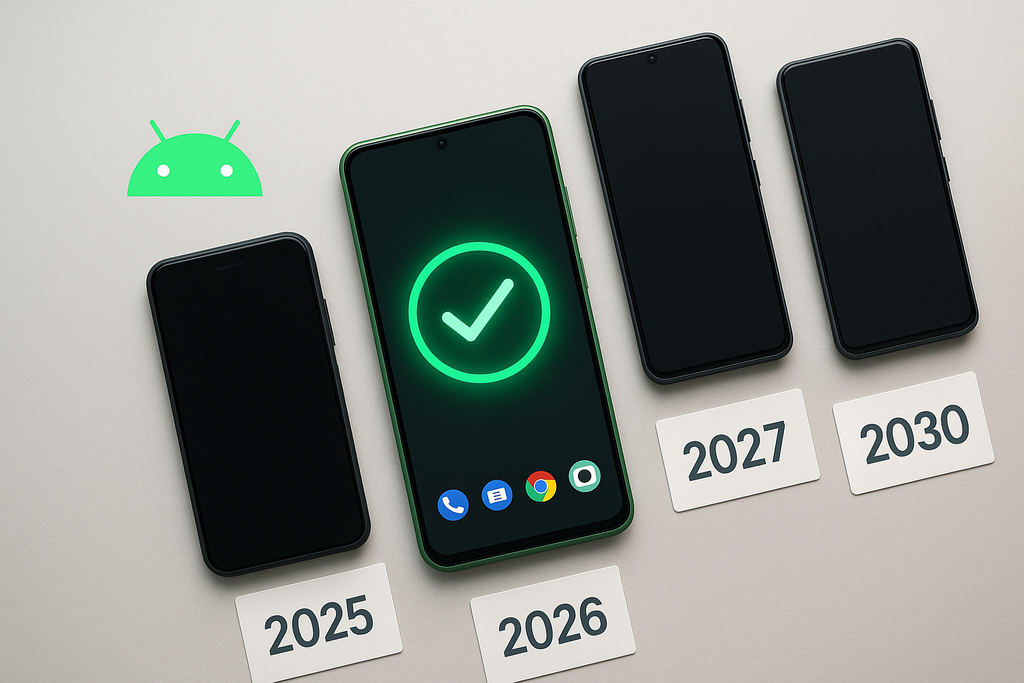 Phones with longest support guarantee