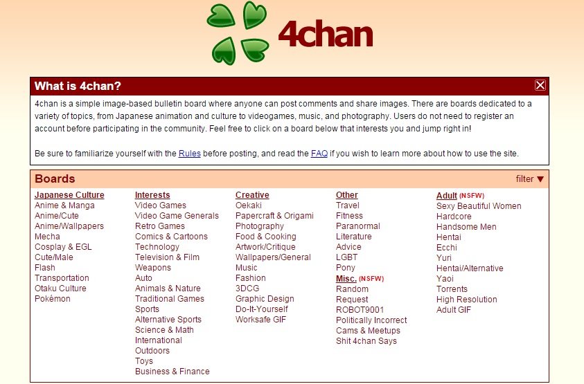 4chan has been sold - AfterDawn