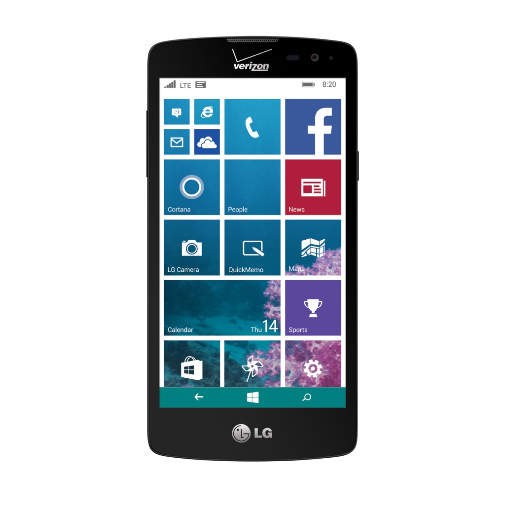 LG launches new Windows Phone device for Verizon - AfterDawn