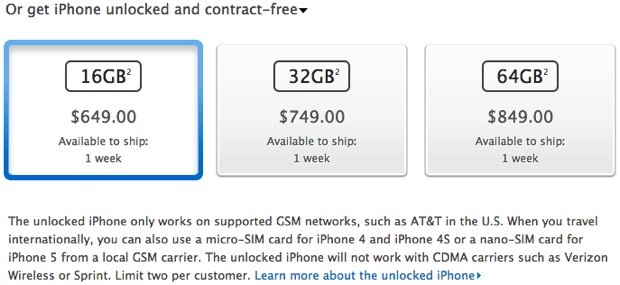 Unlocked iPhones now available in U.S. - AfterDawn