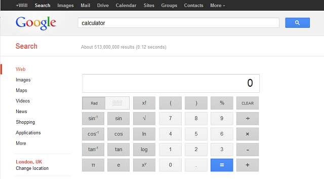 Google adds scientific calculator to search results - AfterDawn