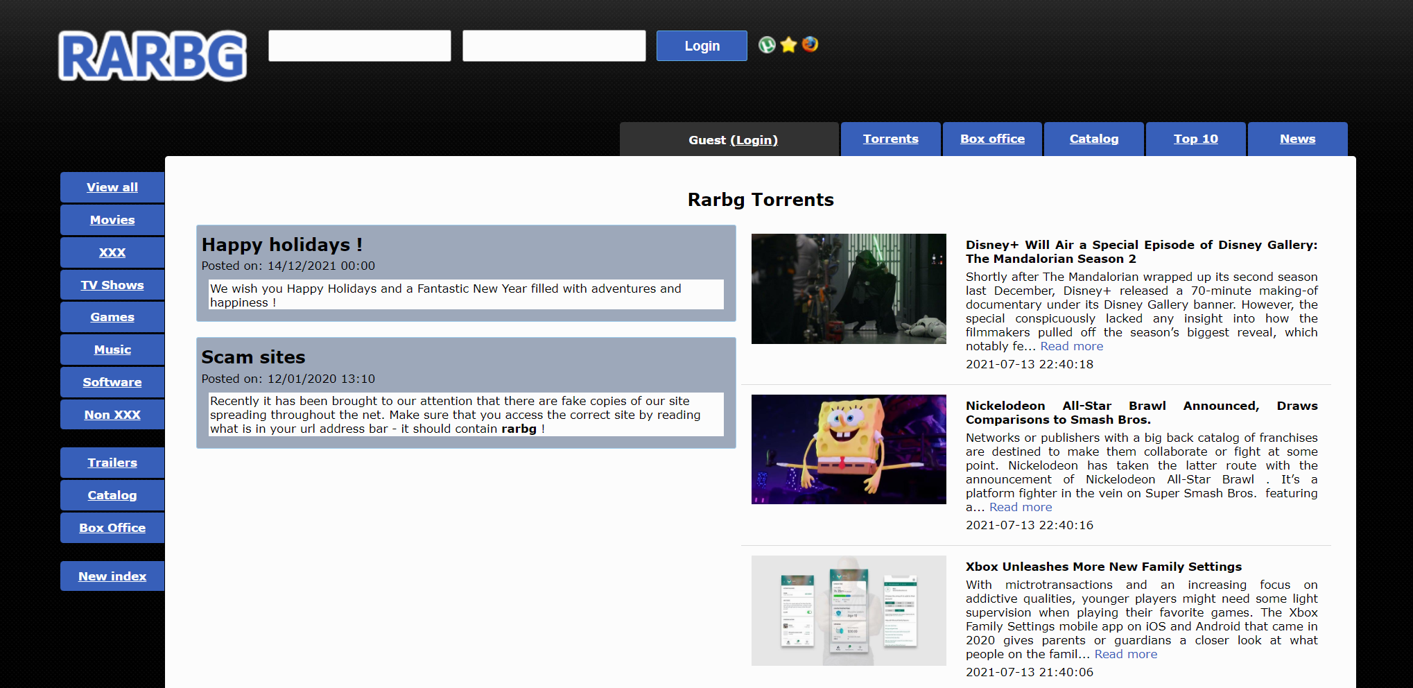 Torrent-sivusto RARBG lopetti toimintansa - AfterDawn