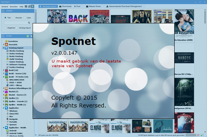 Spotnet update naar v2.0.0.147 - AfterDawn
