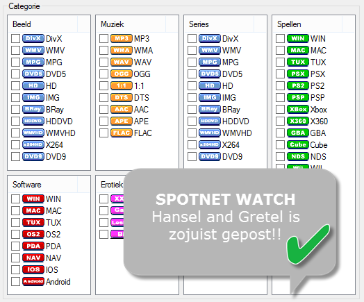 Spotnet spots monitoren met Spotnet Watch - AfterDawn