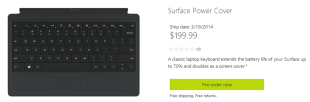 Microsoft reveals shipping date for Surface Power Cover - AfterDawn