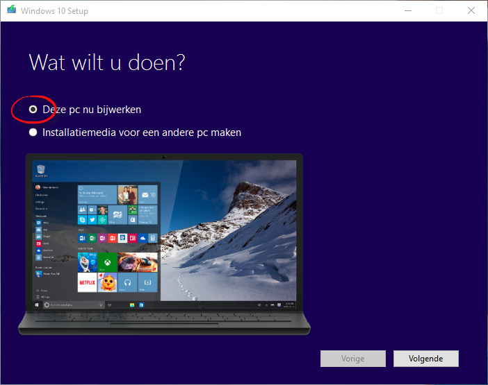 Direct upgraden naar Windows 10 - AfterDawn